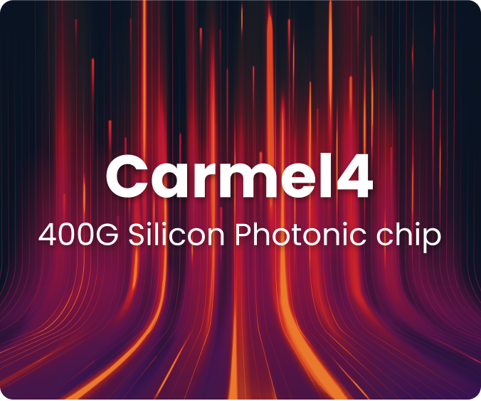 DustPhotonics Carmel8: 800G DR8 Silicon Photonics Chip